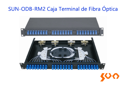 SUN-ODB-RM2 Caja Terminal de Fibra Óptica - Rack Mount Terminal Boxes ...